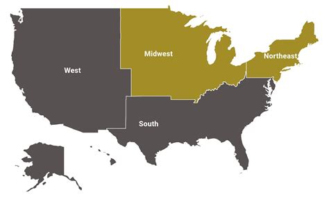 North West States Of America Northwest Usa Map Gmlyp
