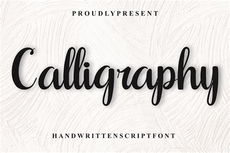 Calligraphy Writing Fonts