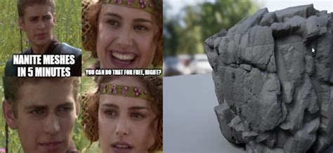 How To Make Nanite Meshes With Quixel Mixer And Blender BlenderNation