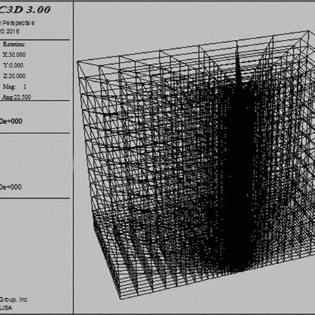 Numerical Simulation Of The Composite Foundation Of Cement Soil Mixing Piles Using FLAC D