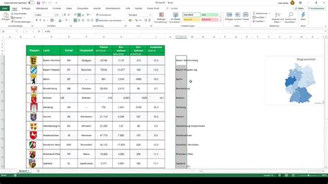 Создание диаграммы на карте в Excel Вот как это работает