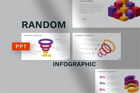 Random Powerpoint Infographics Slide Powerpoint Template Powerpoint