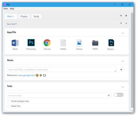 Github Imfingpile Zap A Simple And Powerful App To Organize Your Piled Work At One Place~