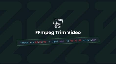 all methods you can use to cut videos in ffmpeg