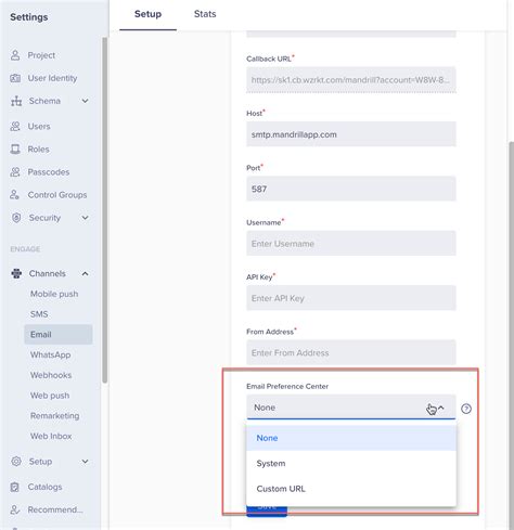 Manage Email Preferences