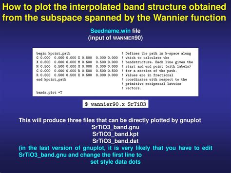 How To Plot The Fermi Surface Using Siesta And Wannier90 Ppt Download