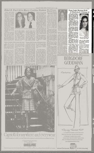 Susan Logan Becomes Bride Of Hendricks H Whitman 3d The New York Times