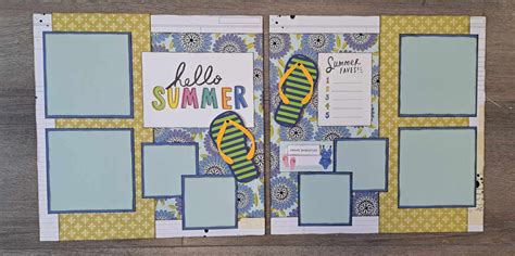 Scrapfest 2024 Hello Summer Layout Kit