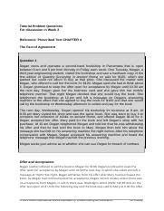 Tutorial Problems Week 2 Docx Tutorial Problem Questions For Discussion In Week 2 Reference