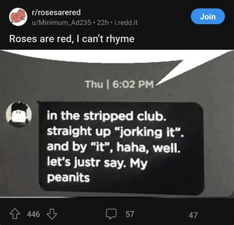 He Was Straight Up Jorking His Peanits In The Roblox Stripping Club Found In R Rosesarered