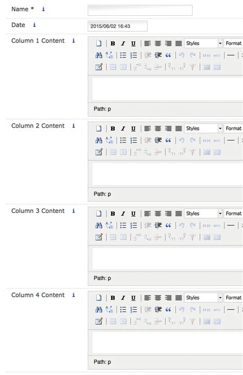 Dynamic Table Website Manual