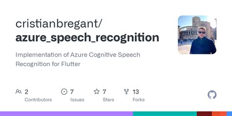 GitHub Cristianbregant Azure Speech Recognition Implementation Of Azure Cognitive Speech