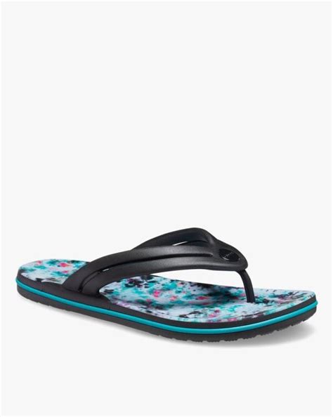 Crocband Tie And Dye Thong Strap Flip Flops Jiomart