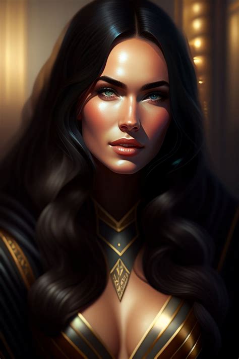 Megan Fox Ai Fantasy Art Women Fantasy Rpg Medieval Fantasy Digital