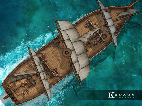 Ship Battlemap Digital Battle Map Dnd Dandd Dungeons And Dragons 5e
