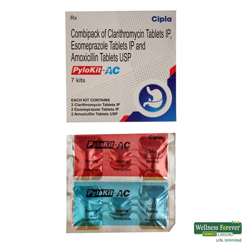 Buy Pylokit Ac 6 Tablets Online At Best Prices Wellness Forever