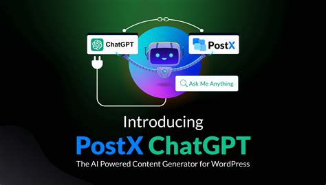 Introducing Postx Chatgpt Addon The Wordpress Ai Content Generator Wpxpo