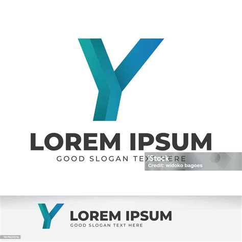 편지 Y 그림 템플릿 그라데이션 색상 스타일과 간단한 전문 편지 로고 디자인 0명에 대한 스톡 벡터 아트 및 기타 이미지 0명 3차원 형태 개념 Istock