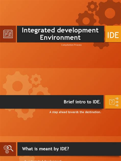 Integrated Development Environment Pdf