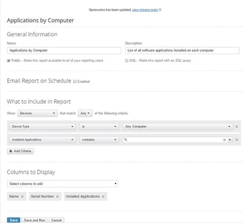 Application Report Issue In 73 Spiceworks Support Spiceworks Community