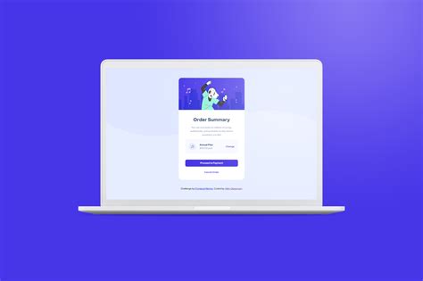 GitHub Ailenglassmam Order Summary Card HTML CSS