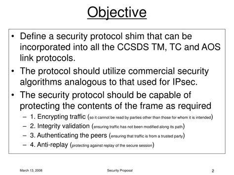 Ppt Ccsds Link Security Proposal Powerpoint Presentation Free Download Id 4727223