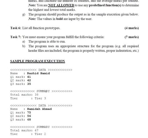 solved write a complete ch program that helps the teacher to