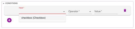 Conditional Input Mecsimcalc Docs