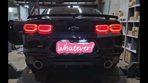 쉐보레 더 뉴 카마로 듀얼가변배기 X파이프직관 142파이 싱글팁 작업 Youtube