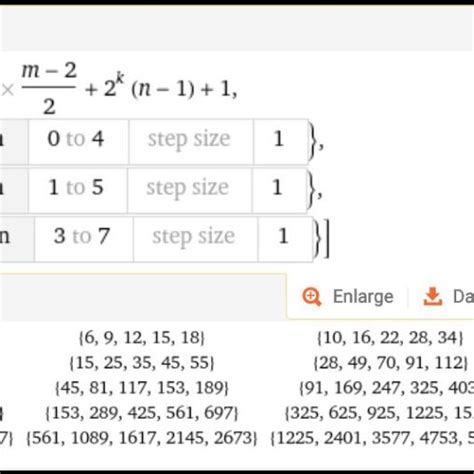 wolfram alpha s use of formula 19 as a three dimensional model