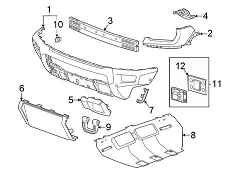 Gmc Hummer Ev Pickup Bumper Guide Upper Bumper Cover And Trim Gmc Hummer Ev Pickup Bumper Guide Upper Bumper Cover And Trim