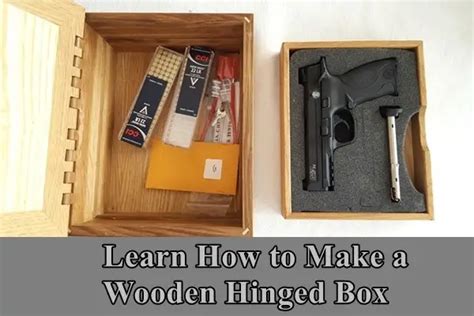 Learn How To Make A Wooden Hinged Box The Homestead Survival