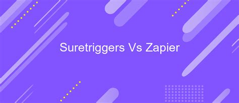 Suretriggers Vs Zapier Apix Drive
