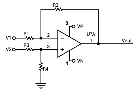 Simple Non Inverting Op Amp Circuit