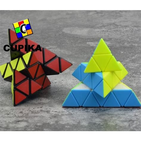 Jual Cube Puzzle Lefun Piramid 4x4 Pyraminx Segitiga Magic Cube