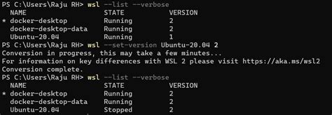 WSL2 Linux On Windows
