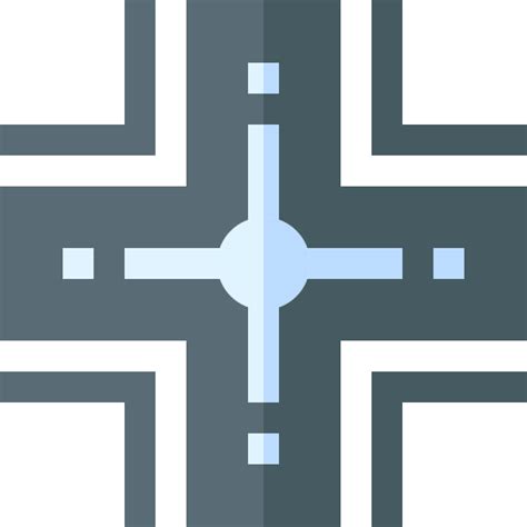 Routing Basic Straight Flat Icon