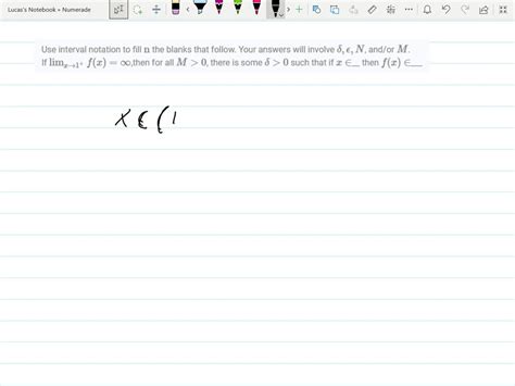 use interval notation to fill n the blanks that follow your answers