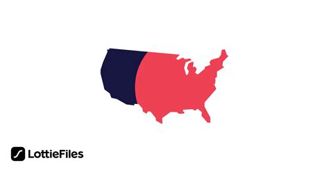 Free Usa Map Bdsc Animation By Michael Lottiefiles