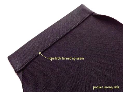 How To Sew A Patch Pocket Inseam Studios