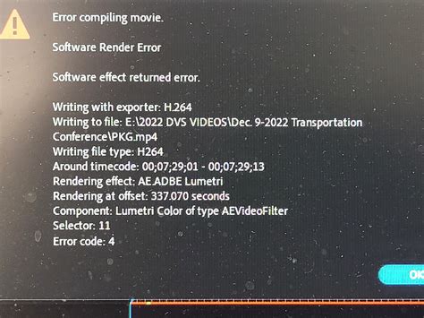 constant crashing when rendering or exporting adobe community 13421129