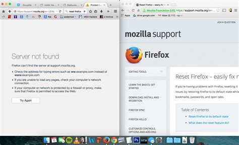 Certain Webpages Not Displaying Correctly Rfirefox