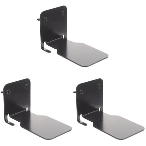 Baluue 3pcs Hidden Wall Floating Book Shelf Invisible Floating Bookshelf Wall Mounted Floating