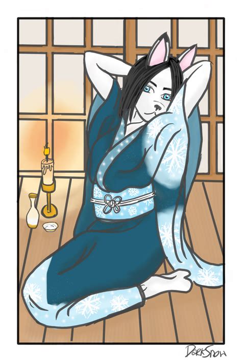 Yuki Japanese Pin Up By Kakuyon