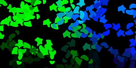 Dark Multicolor Vector Template With Abstract Forms 2787984 Vector Art At Vecteezy