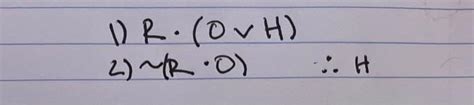 Solved This Is Symbolic Logic Here Is The Question Below Is Chegg
