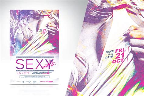 Sexy Night Flyer Template V Amorjesu