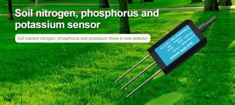 Soil Nitrogen Sensor Working Principle And Parameters Detectors Sensors For Gas Water Soil