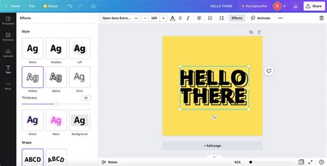 How To Create An Animated Text Mask In Canva
