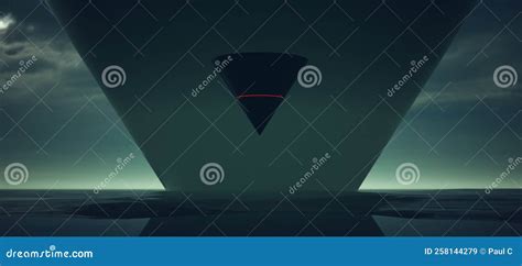 inverted cone outline vector icon thin line black inverted cone icon